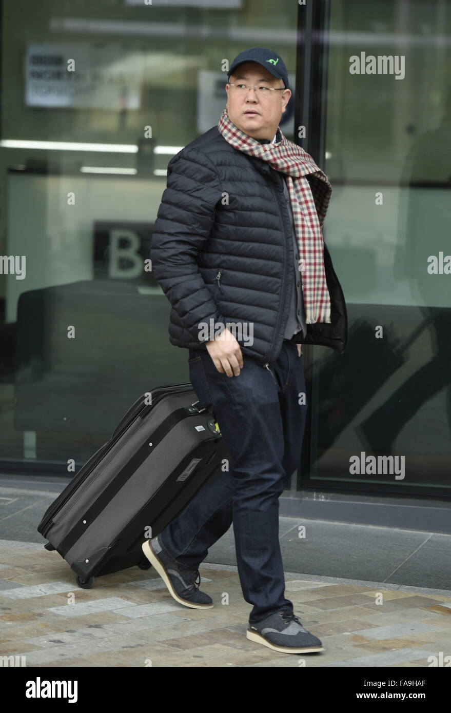 Animator and artist Peter Sohn leaving the BBC Breakfast studios at ...