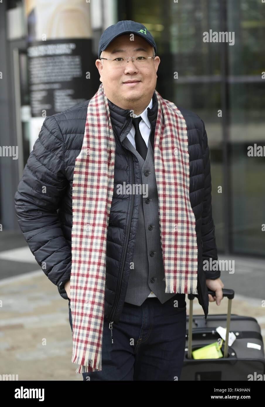 Animator and artist Peter Sohn leaving the BBC Breakfast studios at ...