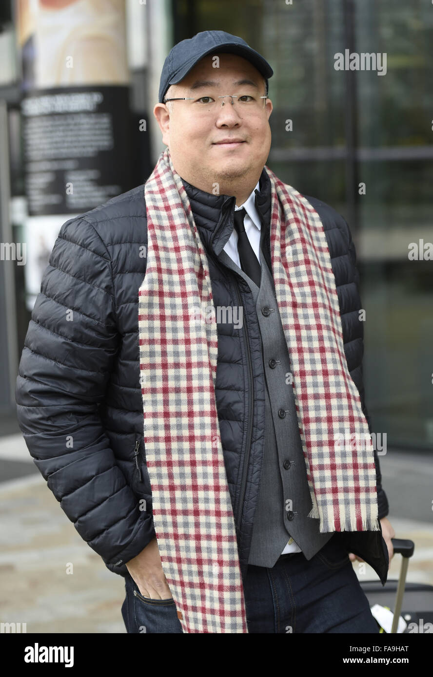 Animator and artist Peter Sohn leaving the BBC Breakfast studios at ...