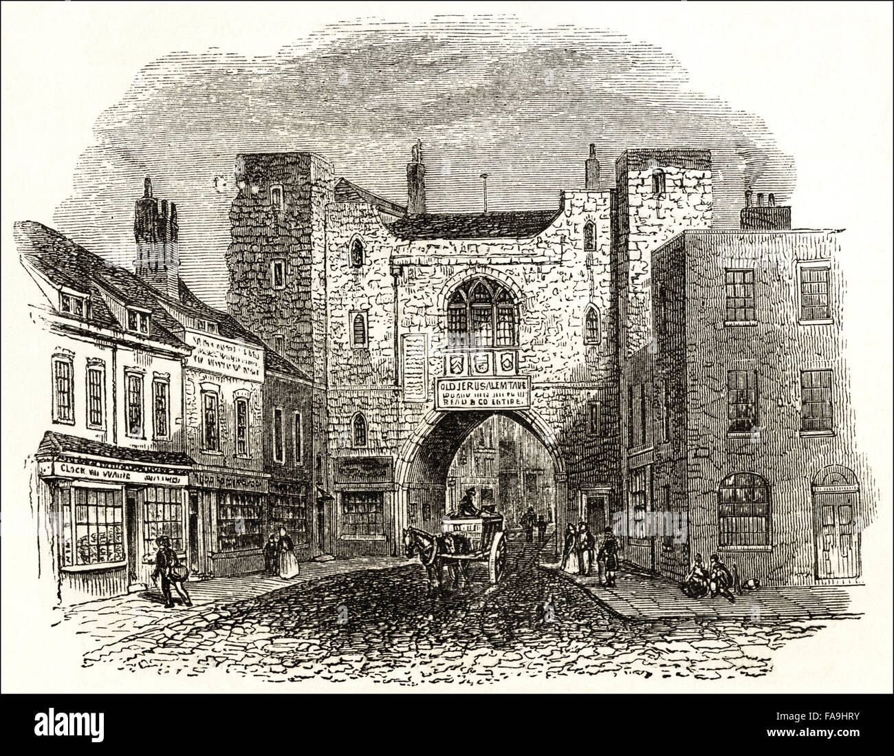 Clerkenwell london 19th century hi-res stock photography and images - Alamy