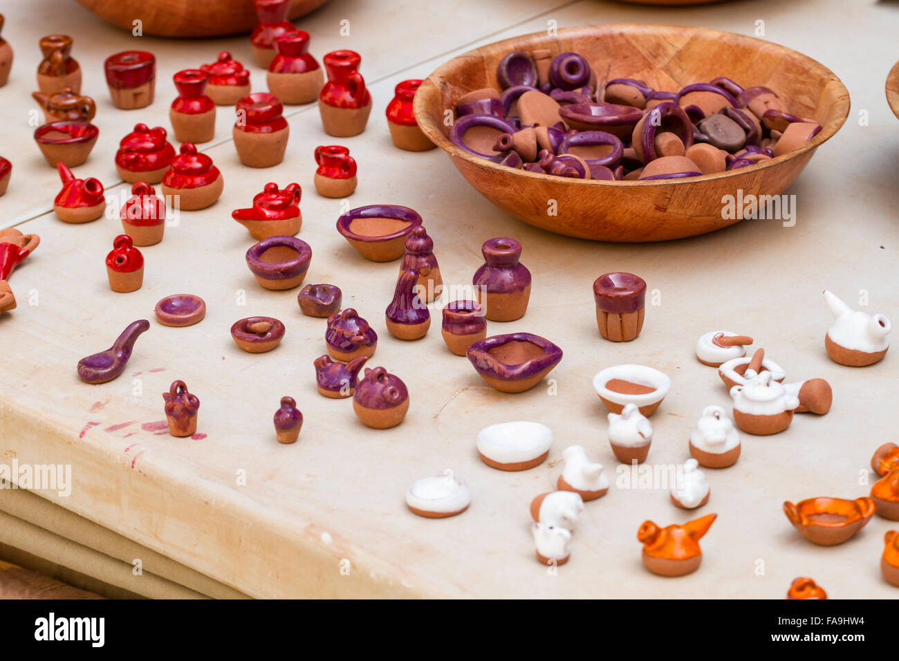 Handmade, medieval crafts fair, tradition and culture in Spain Stock ...