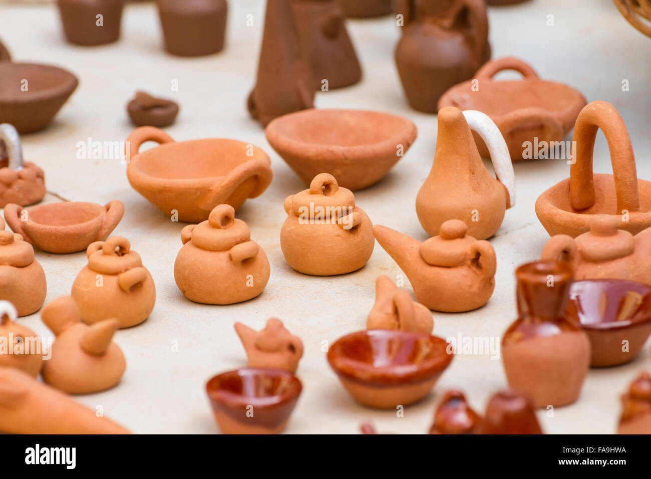 Handmade, medieval crafts fair, tradition and culture in Spain Stock ...