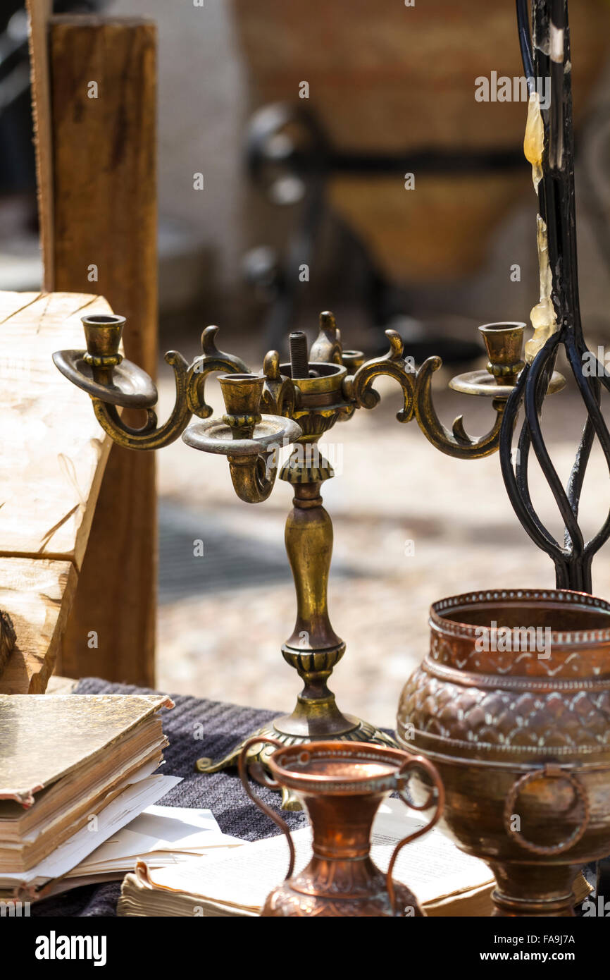 Handmade, medieval crafts fair, tradition and culture in Spain Stock ...