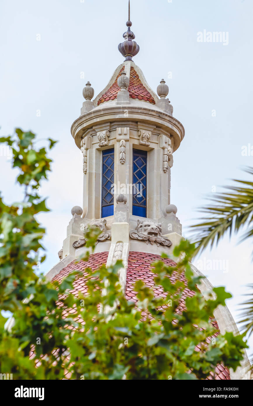 tipical architecture of the Spanish city of Valencia Stock Photo - Alamy