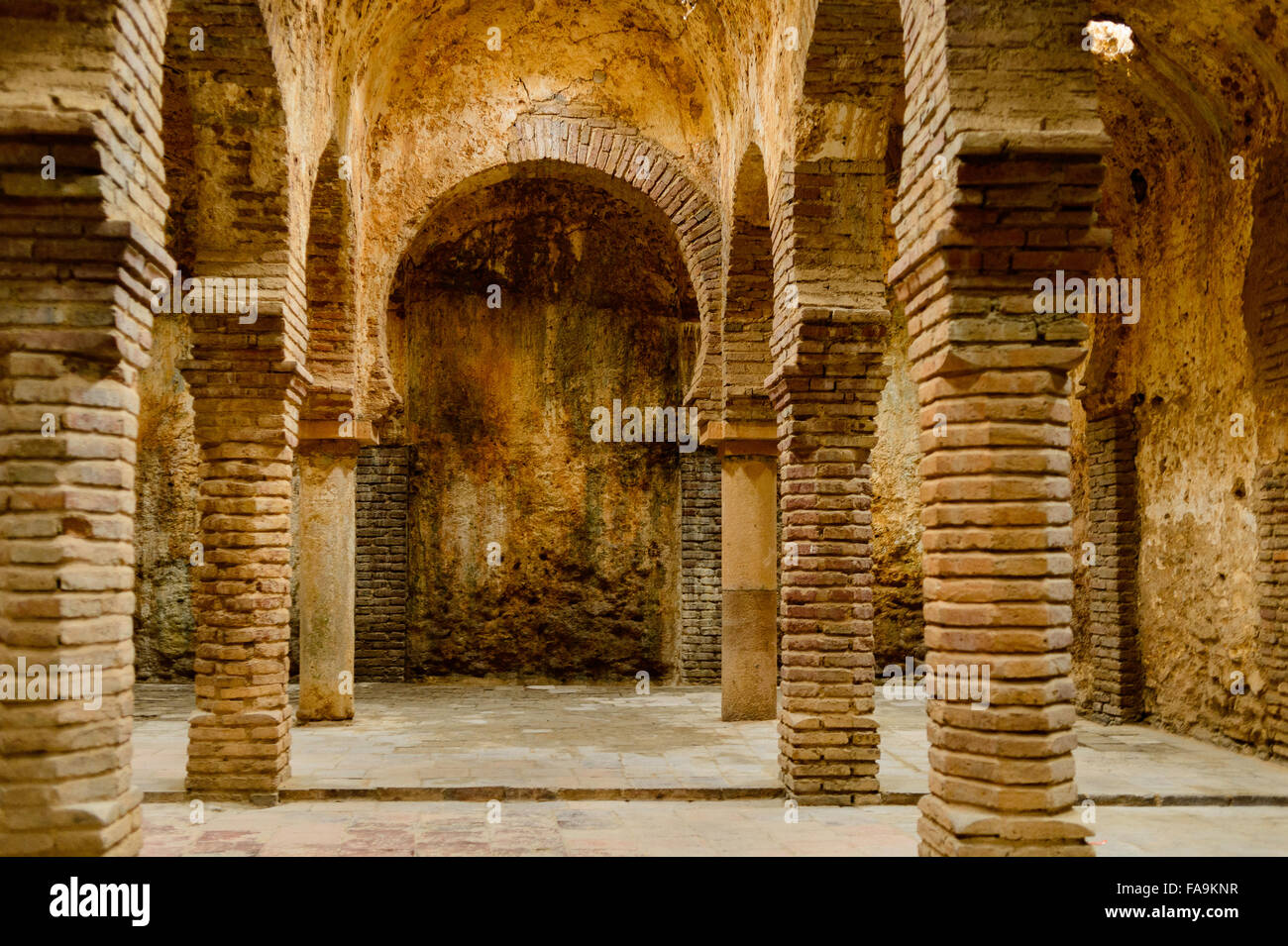 Arab baths in Ronda Stock Photo - Alamy