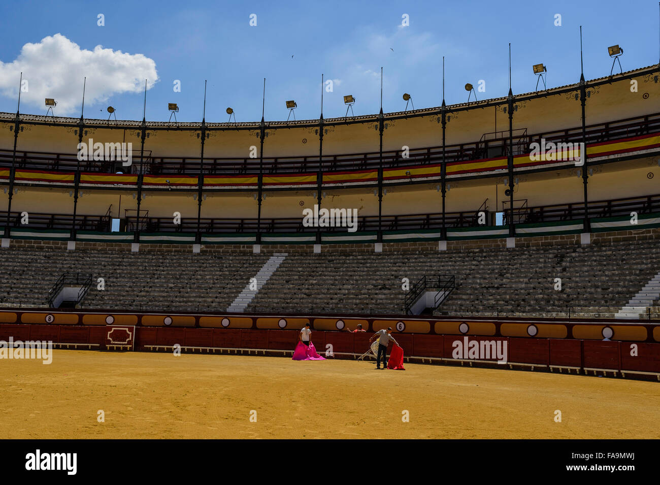 Bullring in El Puerto de Santa Maria Stock Photo - Alamy