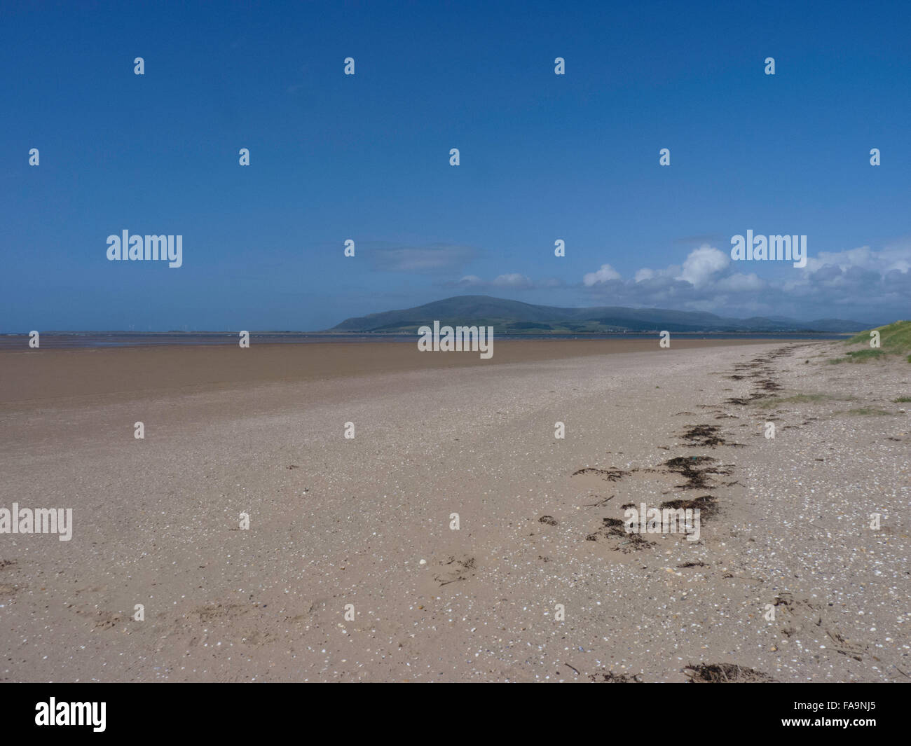 Sandscale Haws Nature Reserve Beach looking north Stock Photo - Alamy