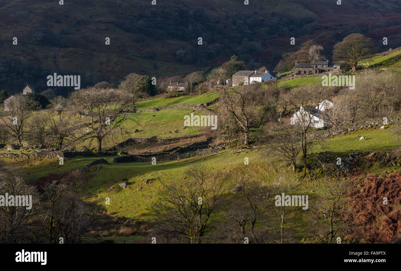 The village of Kentmere Stock Photo - Alamy