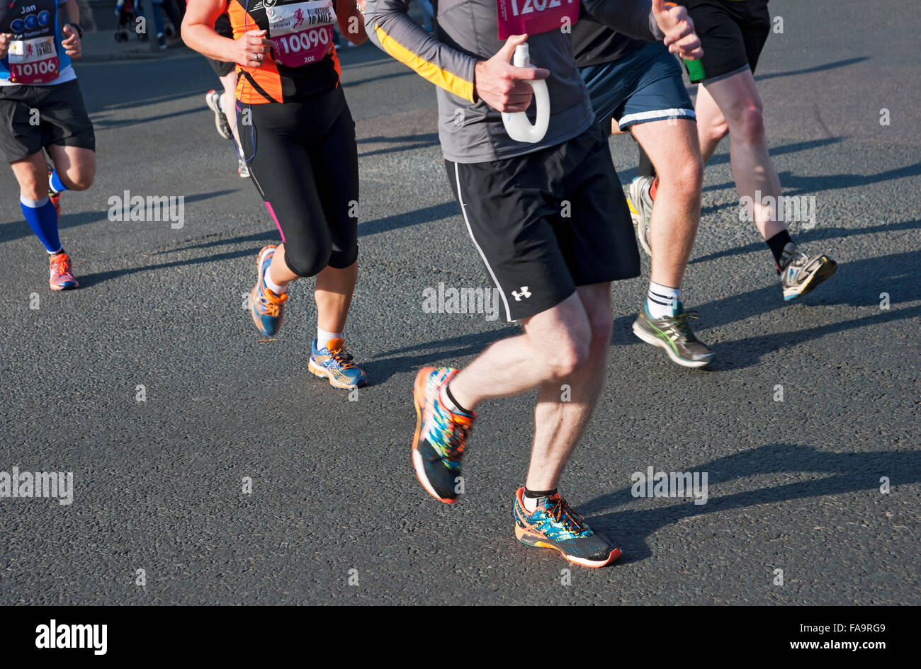 10 mile run competition hi-res stock photography and images - Alamy