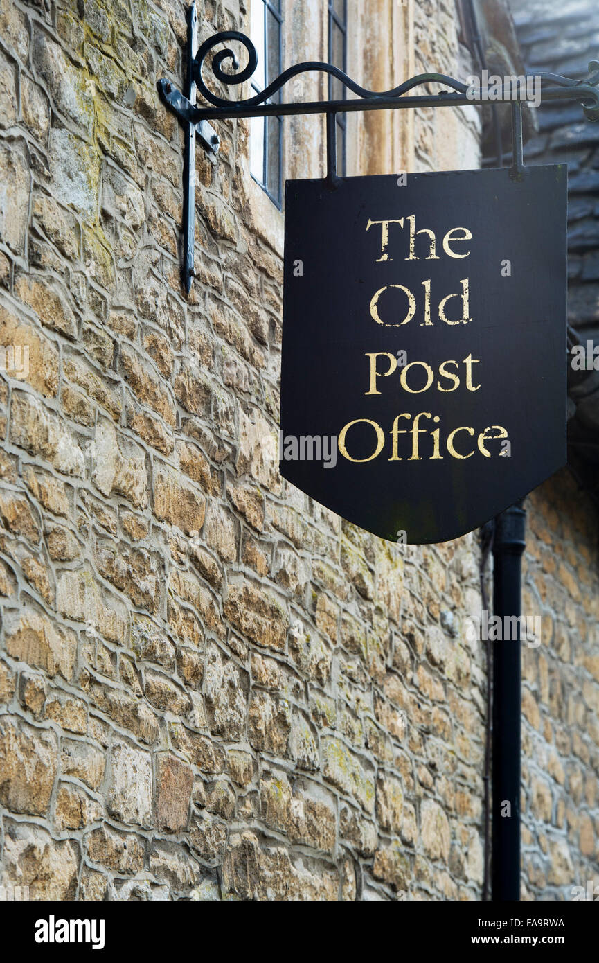 The old post office sign hi-res stock photography and images - Alamy