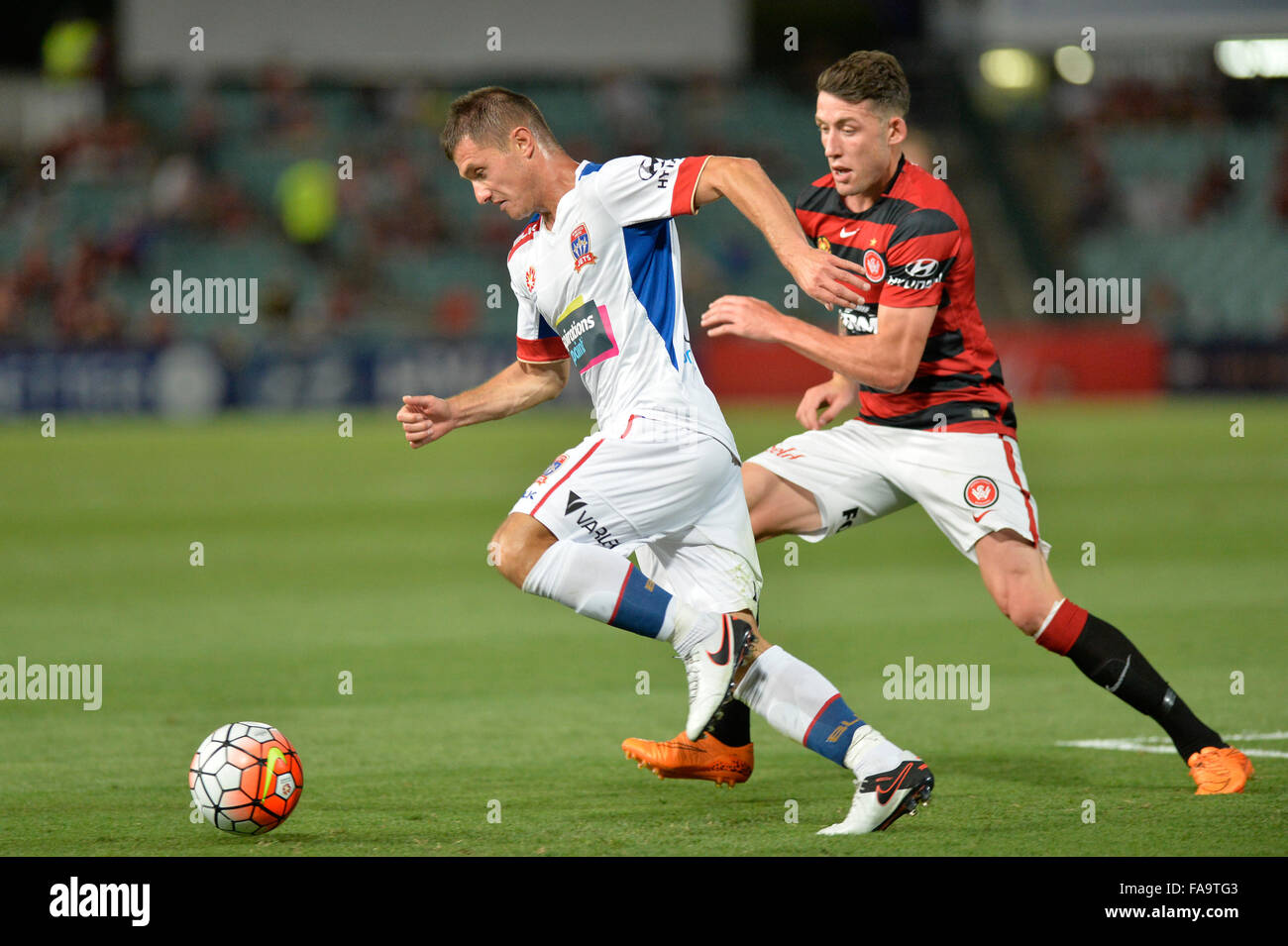 Pirtek Stadium, Sydney, Australia. 24th Dec, 2015. Hyundai A-League ...