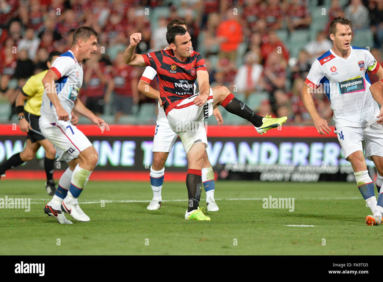 Pirtek Stadium, Sydney, Australia. 24th Dec, 2015. Hyundai A-League ...