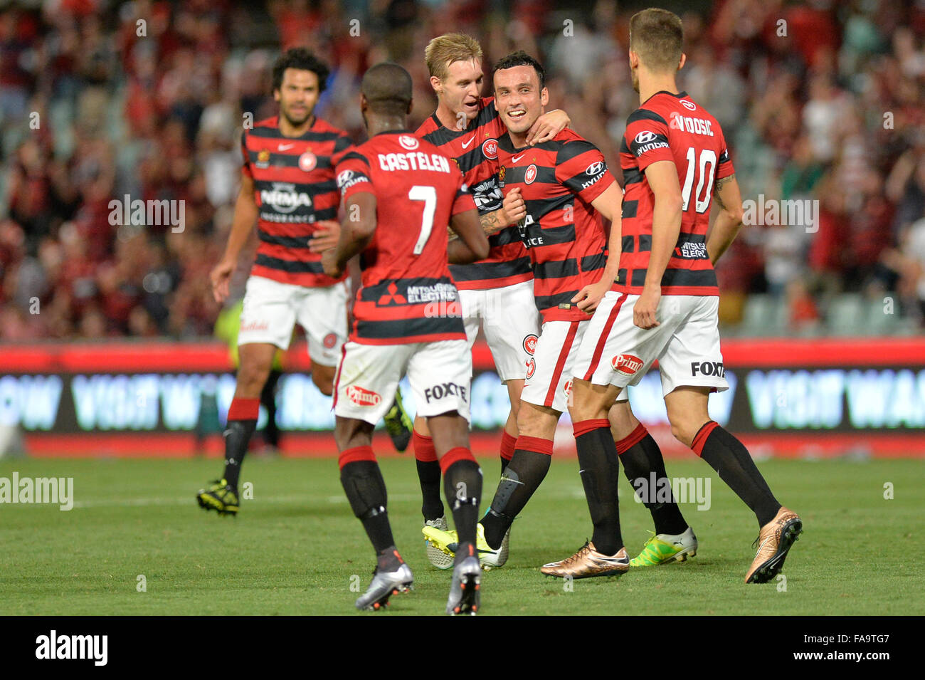 Pirtek Stadium, Sydney, Australia. 24th Dec, 2015. Hyundai A-League ...