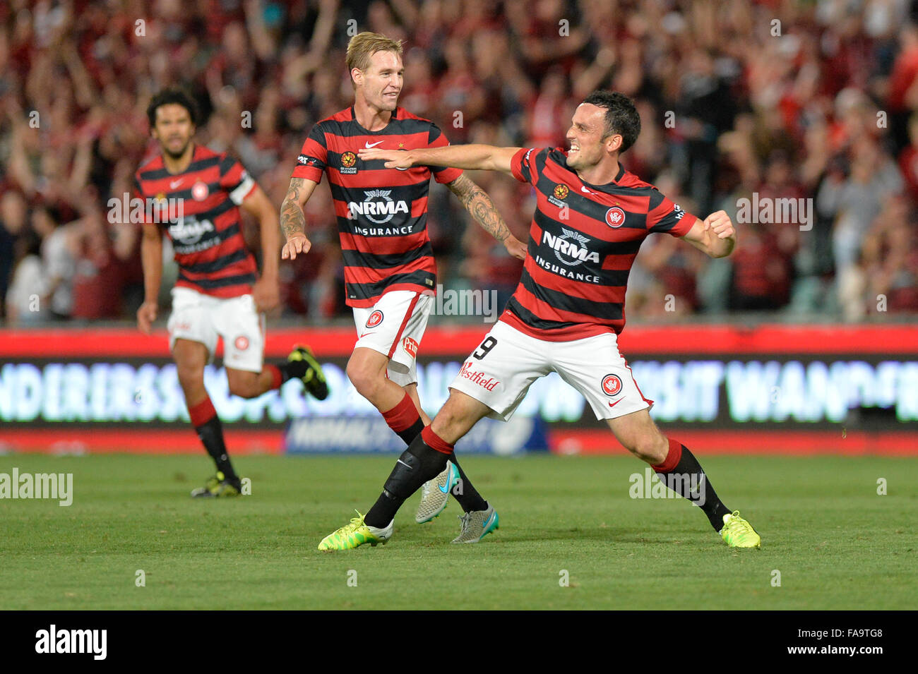 Pirtek Stadium, Sydney, Australia. 24th Dec, 2015. Hyundai A-League ...