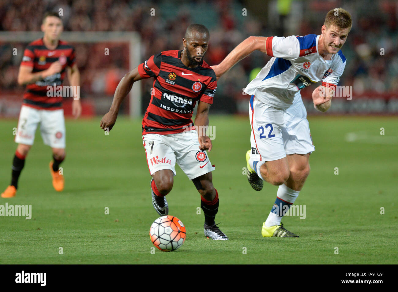 Pirtek Stadium, Sydney, Australia. 24th Dec, 2015. Hyundai A-League ...