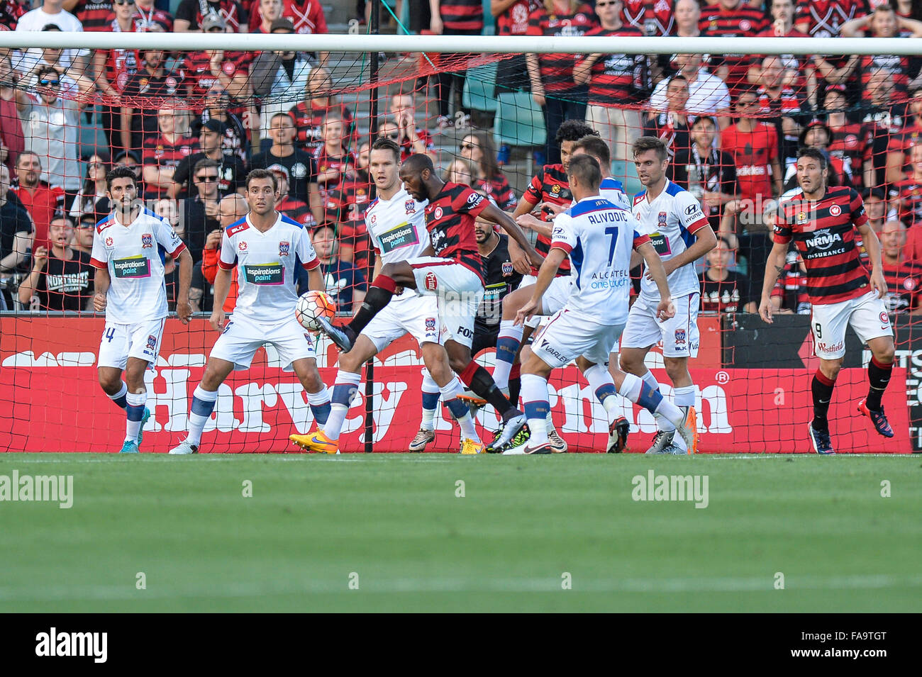 Pirtek Stadium, Sydney, Australia. 24th Dec, 2015. Hyundai A-League ...