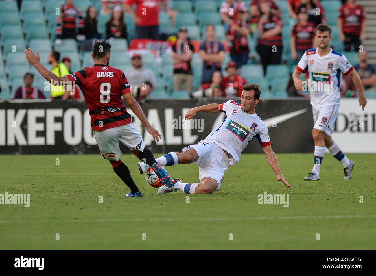 Pirtek Stadium, Sydney, Australia. 24th Dec, 2015. Hyundai A-League ...