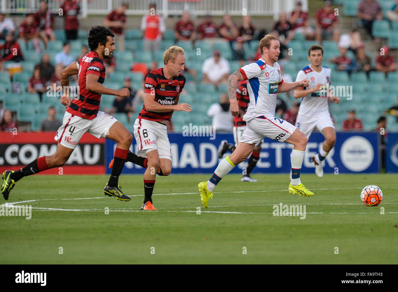 Pirtek Stadium, Sydney, Australia. 24th Dec, 2015. Hyundai A-League ...