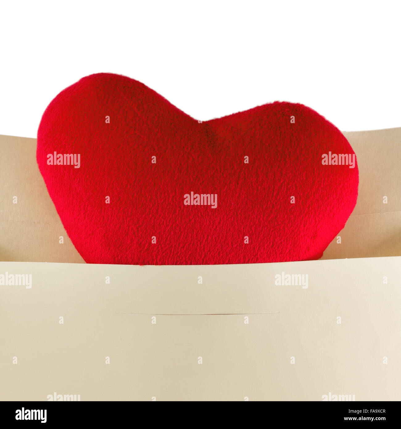 Love heart letter isolated on white background Stock Photo - Alamy