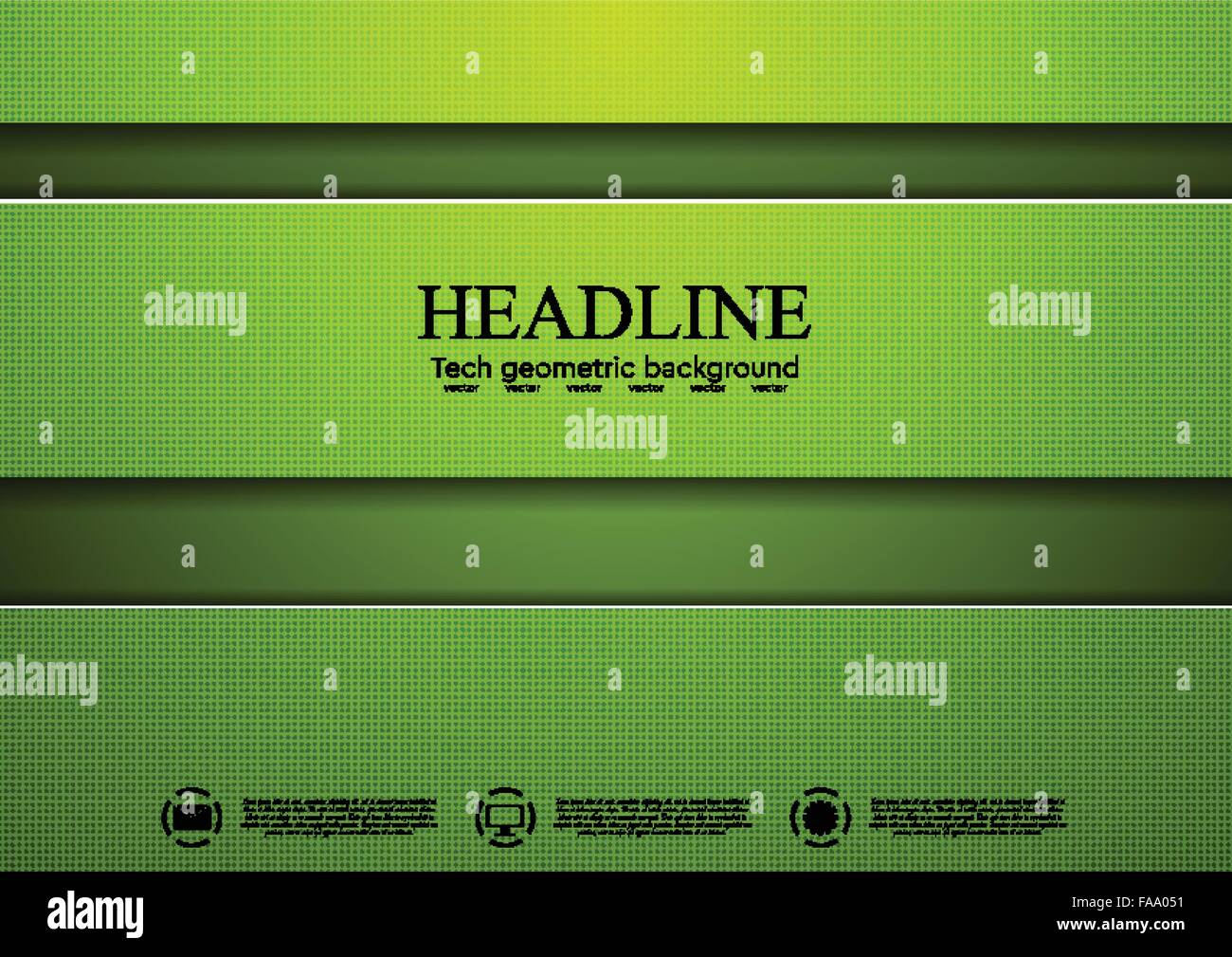 Green tech abstract background. Vector design Stock Vector Image & Art ...