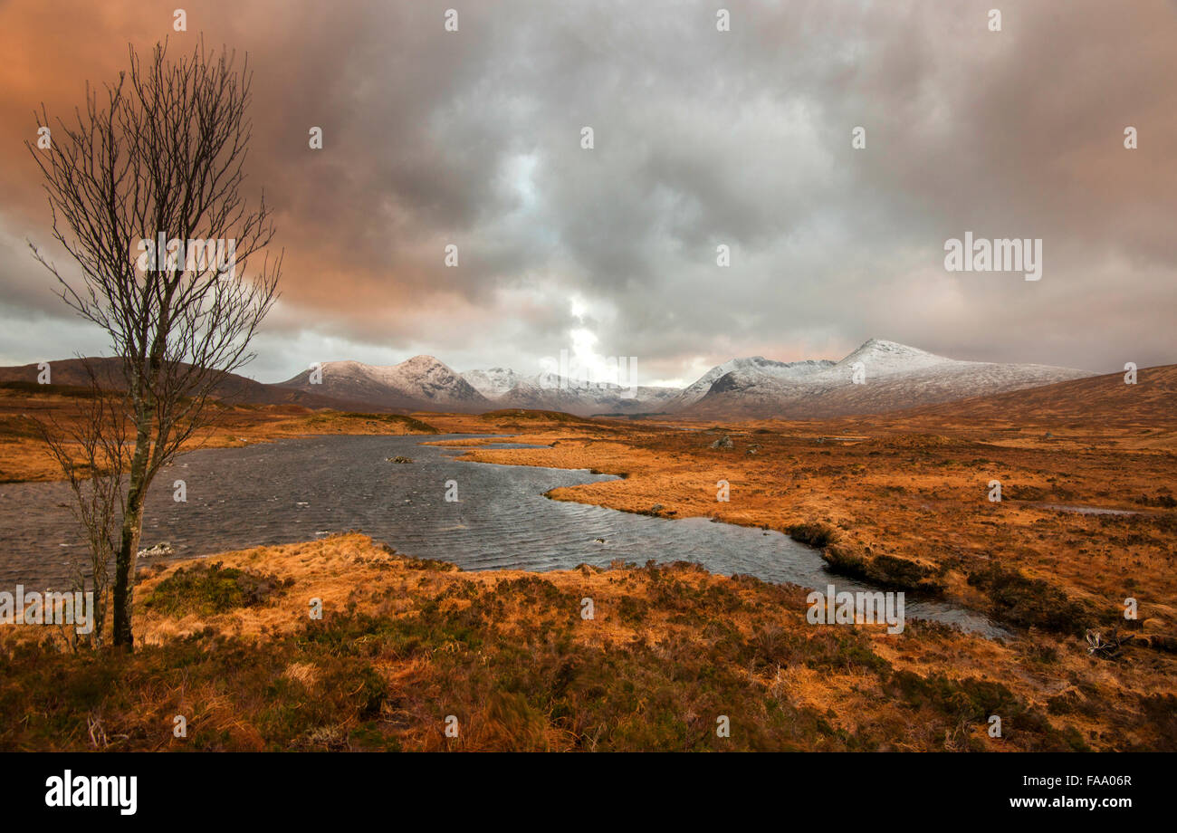 Sunrise at Loch Ba, Glencoe Scotland UK Stock Photo - Alamy