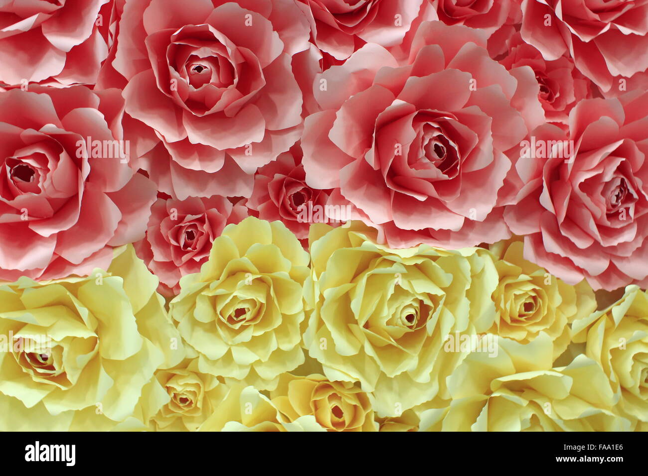 Red rose made paper hi-res stock photography and images - Alamy
