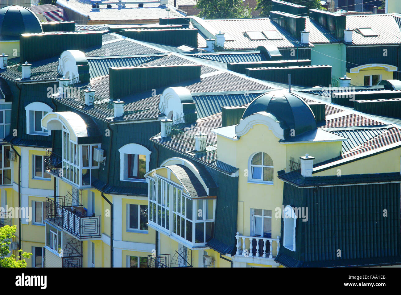 modern and new house with nice architecture Stock Photo - Alamy