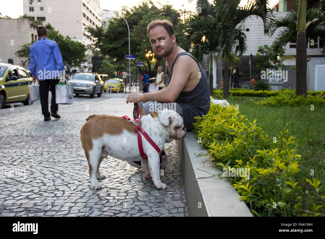 Rio de Janeiro, Brazil, 23th December, 2015: Carioca lifestyle goes ...