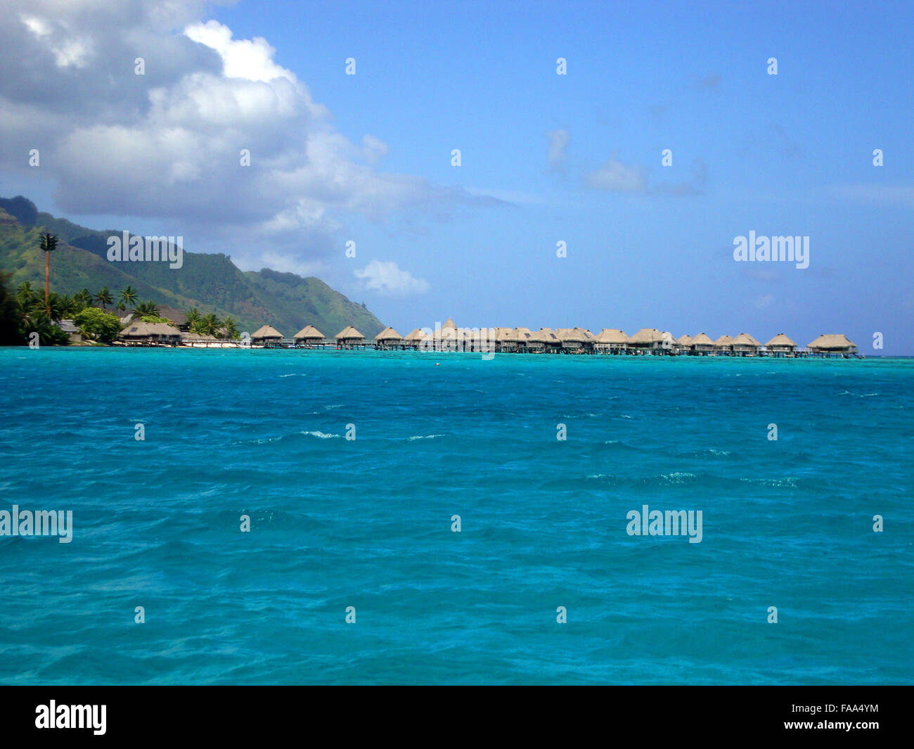 Moorea atoll, french polynesia hi-res stock photography and images - Alamy