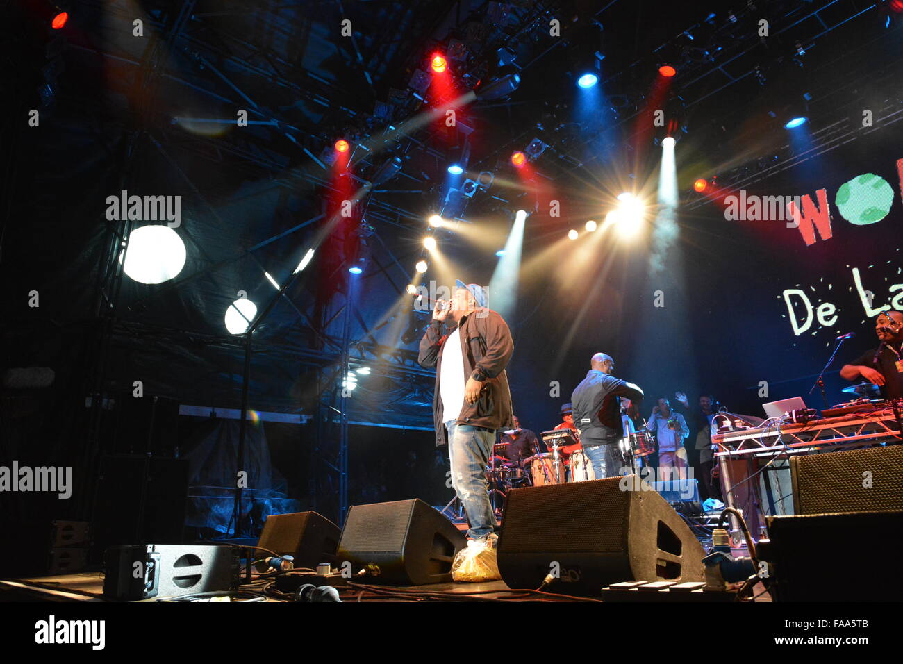 David Jude Jolicoeur, Trugoy, Del La Soul, Open Air Stage, WOMAD 2015 ...
