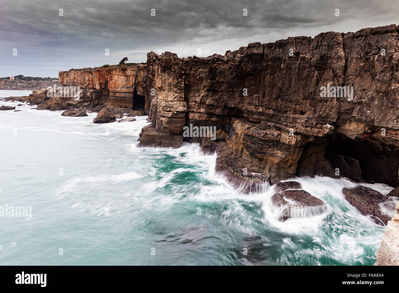 Boca do Inferno in Cascais Stock Photo - Alamy