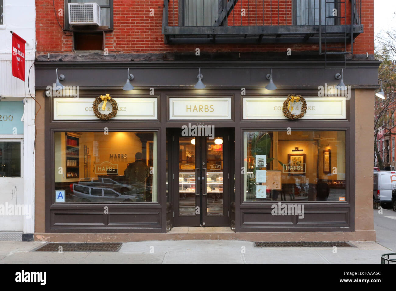 HARBS, 198 9th Ave, New York, NY. exterior storefront of a japanese ...