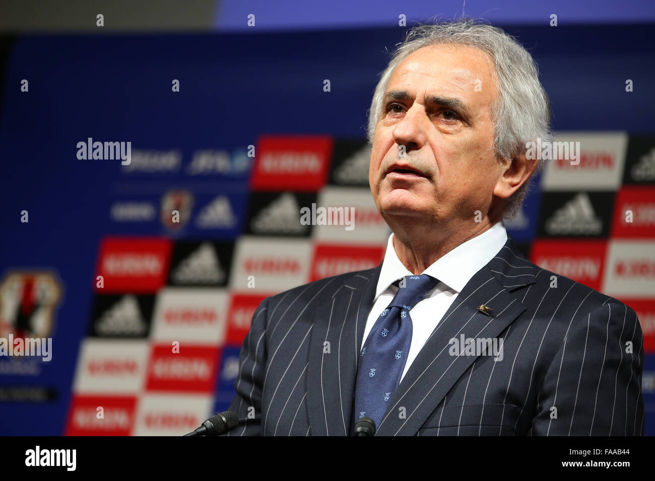 Tokyo, Japan. 24th Dec, 2015. Vahid Halilhodzic (JPN) Football/Soccer ...