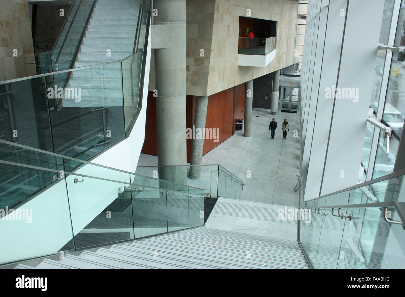 The Anvil Centre in New Westminster, British Columbia, Canada Stock ...