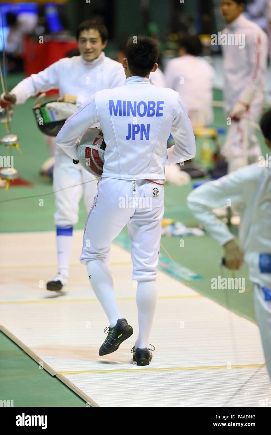 Komazawa Olympic Park Gymnasium, Tokyo, Japan. 24th Dec, 2015. Kazuyasu ...