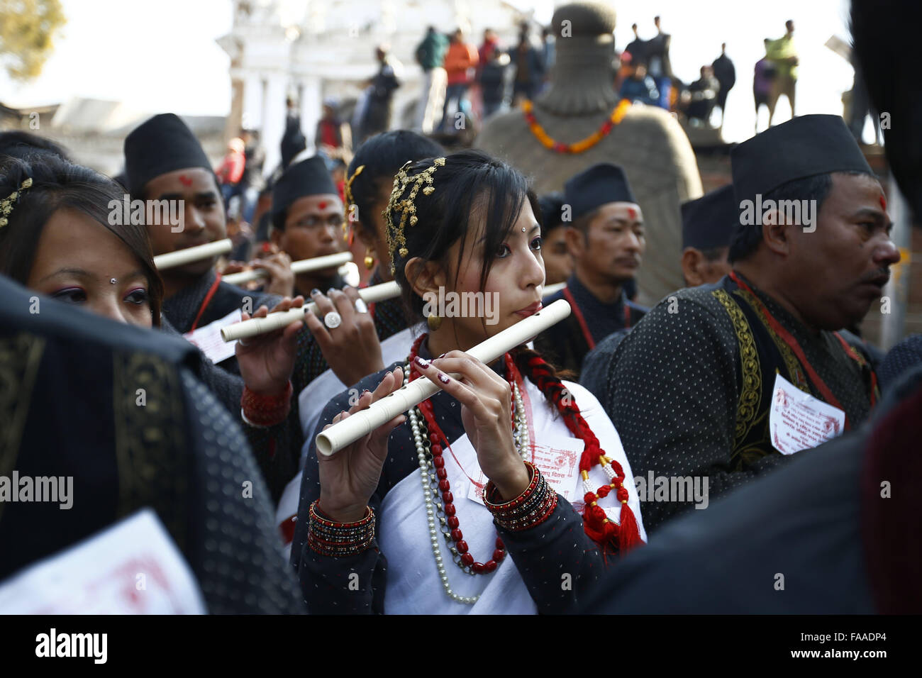 Traditional newari attire hi-res stock photography and images - Alamy
