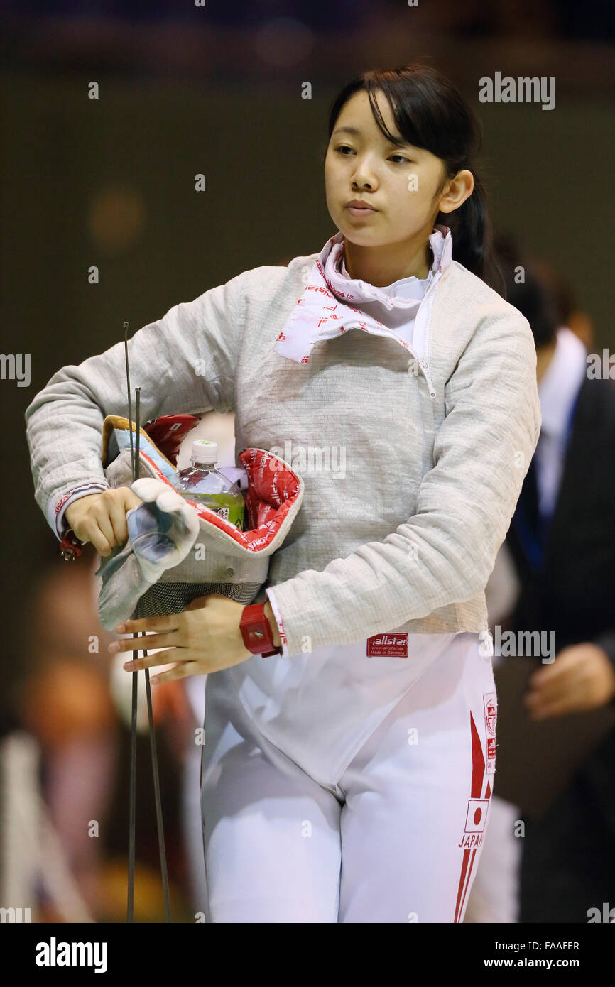 Komazawa Olympic Park Gymnasium, Tokyo, Japan. 24th Dec, 2015. Ayaka ...