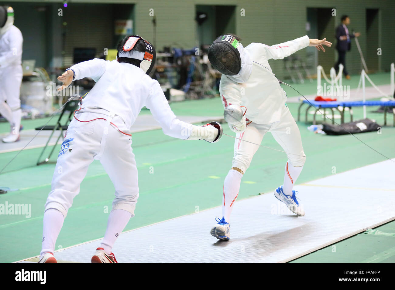 Komazawa Olympic Park Gymnasium, Tokyo, Japan. 24th Dec, 2015. Masaru ...