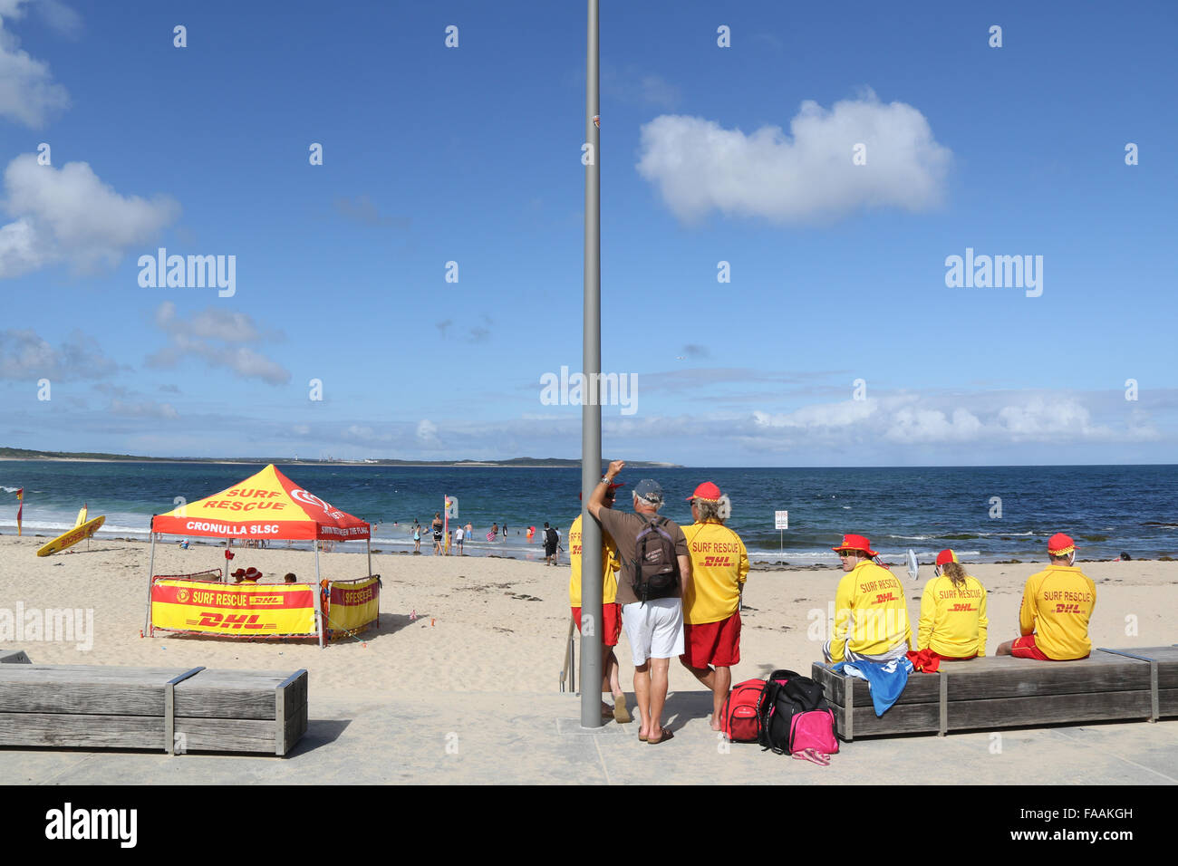 Sydney, Australia. 25 December 2015. Pictured: Cronulla SLSC Surf ...