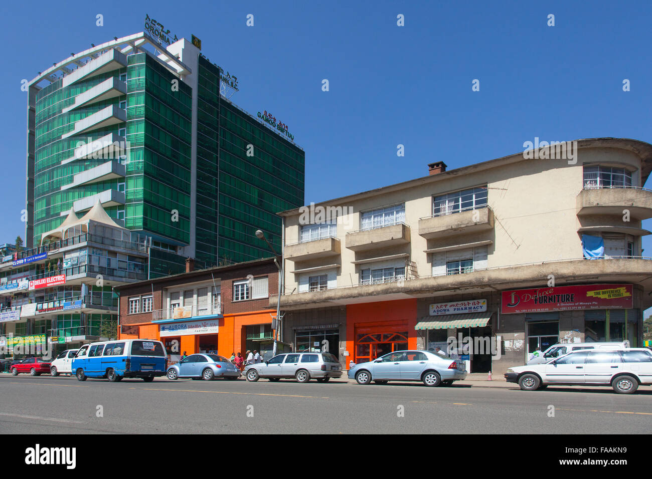 Ethiopian house addis ababa hi-res stock photography and images - Alamy