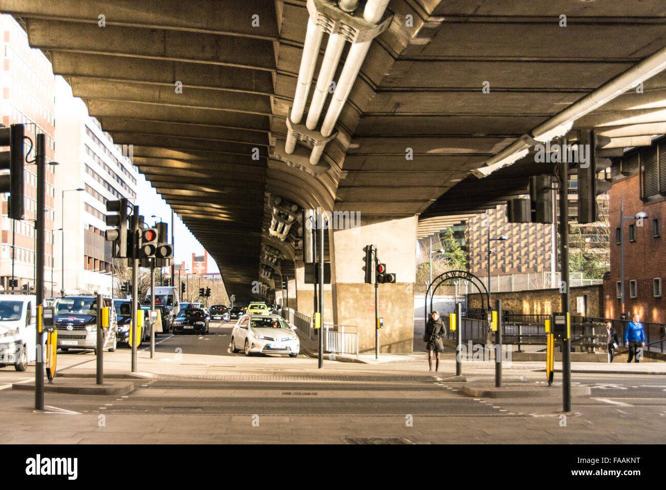 Hammersmith flyover hi-res stock photography and images - Alamy