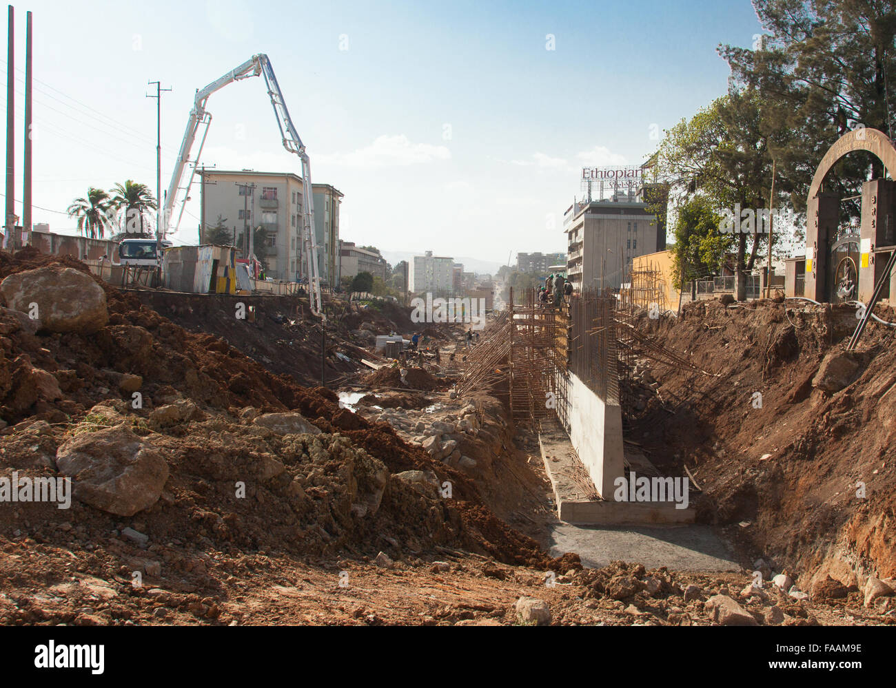 Ethiopian house addis ababa hi-res stock photography and images - Alamy