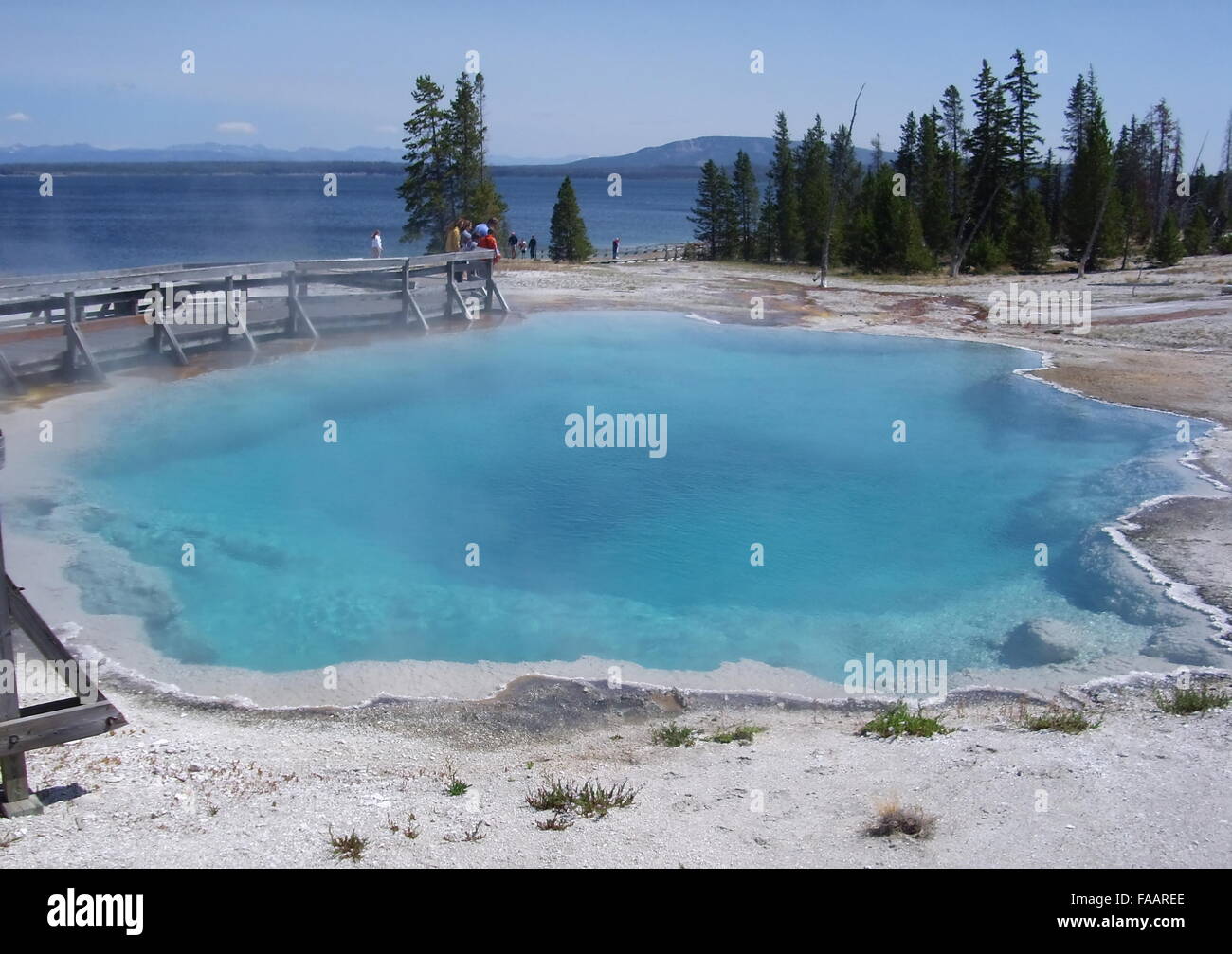 Fountain Paint Pot in Yellowstone National Park, USA Stock Photo - Alamy