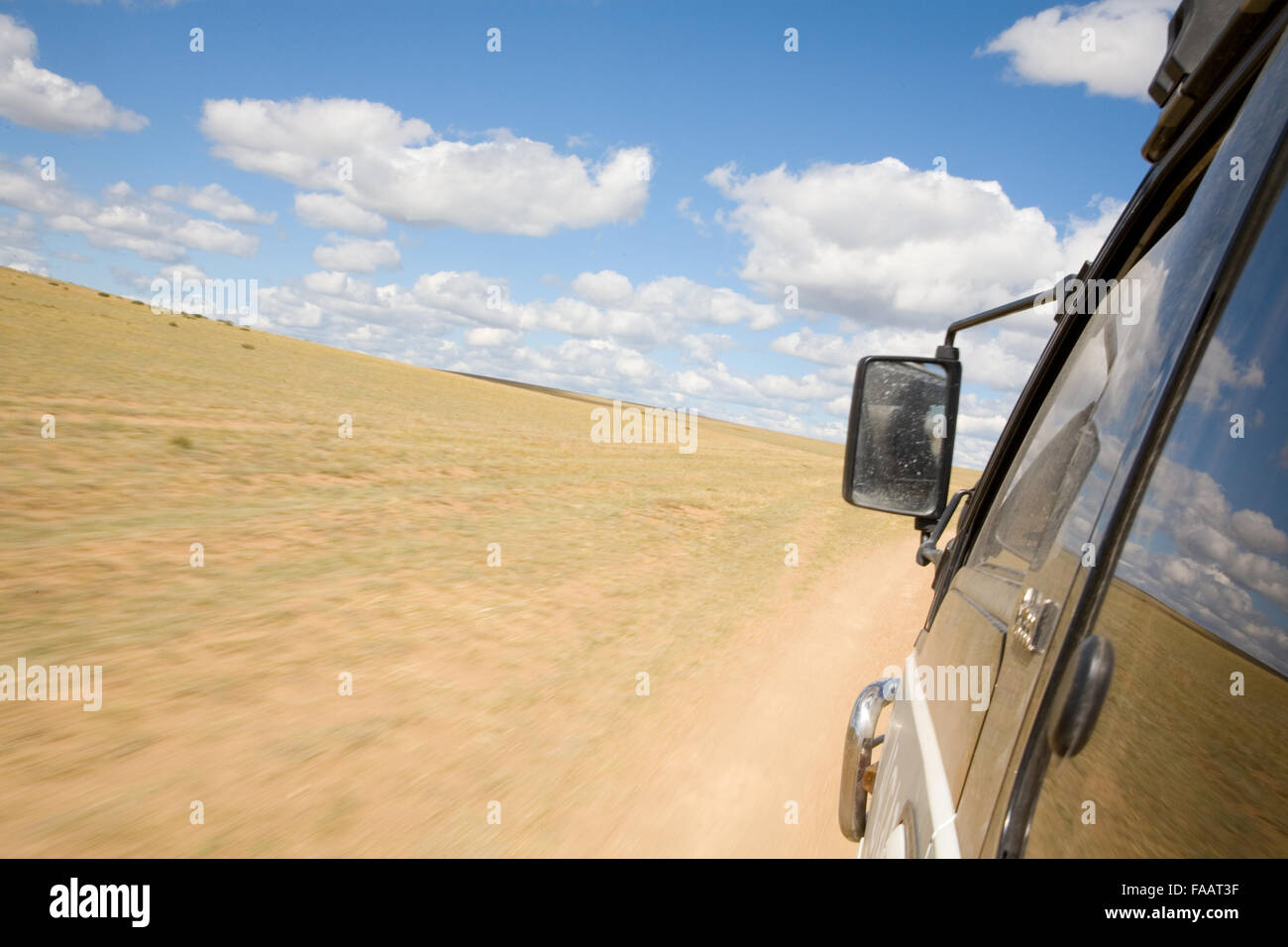 Rear view desert road hi-res stock photography and images - Alamy