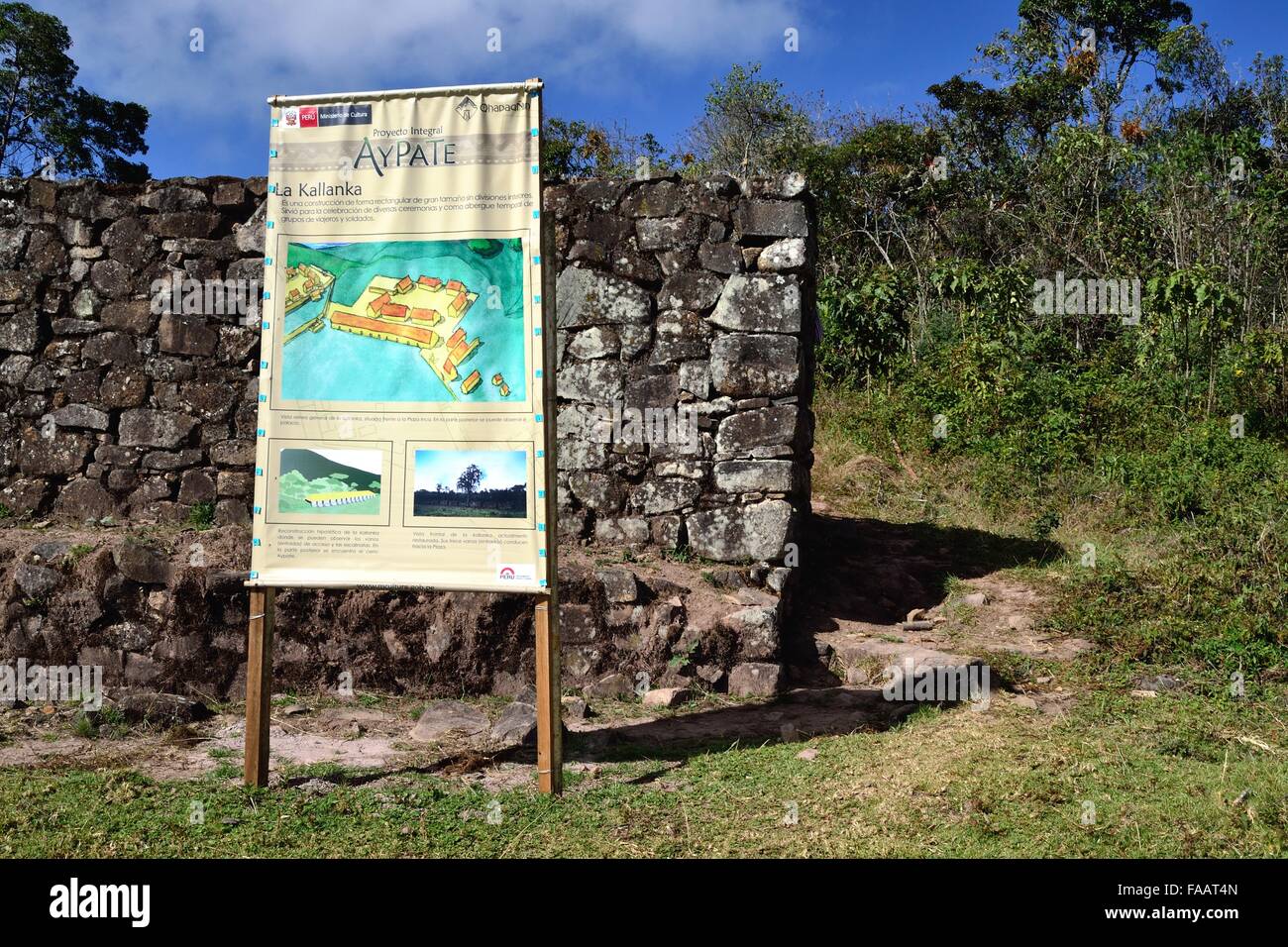 La Kallanka ( Ceremonial building ) - Archaeological site of AYPATE ...
