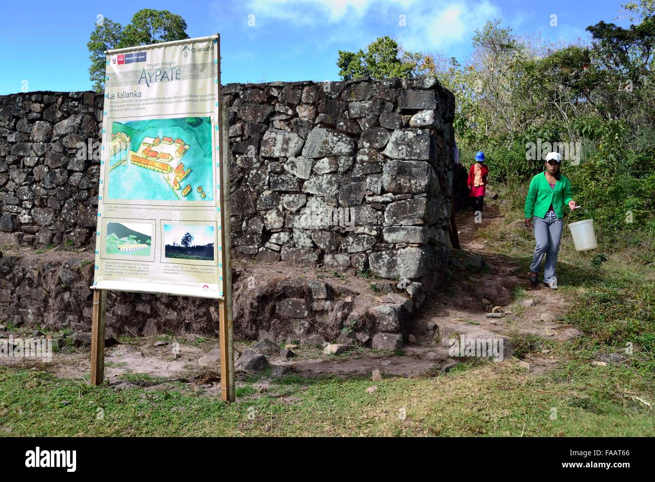 Restoration - La Kallanka ( Ceremonial building ) - Archaeological site ...