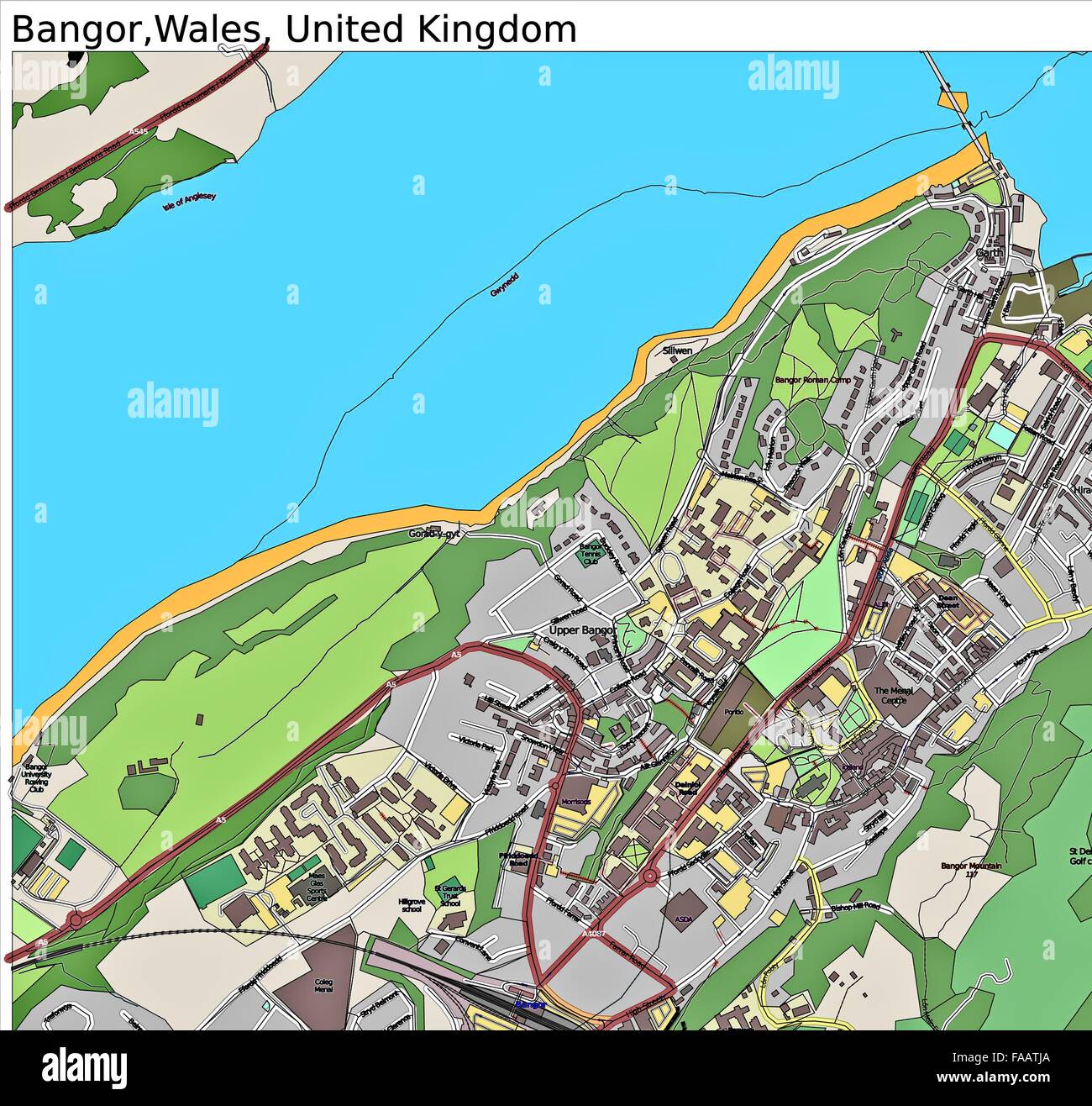 Bangor City Wales Stock Photos & Bangor City Wales Stock Images - Alamy