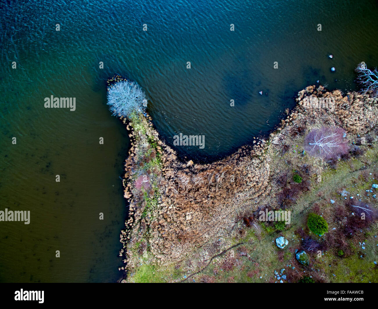 Peninsula from up high Stock Photo - Alamy
