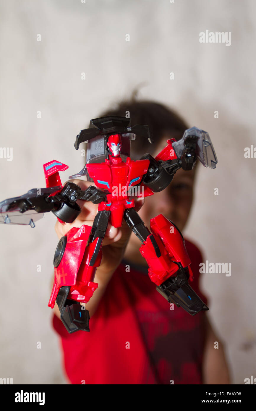 Transformer toy hi-res stock photography and images - Alamy