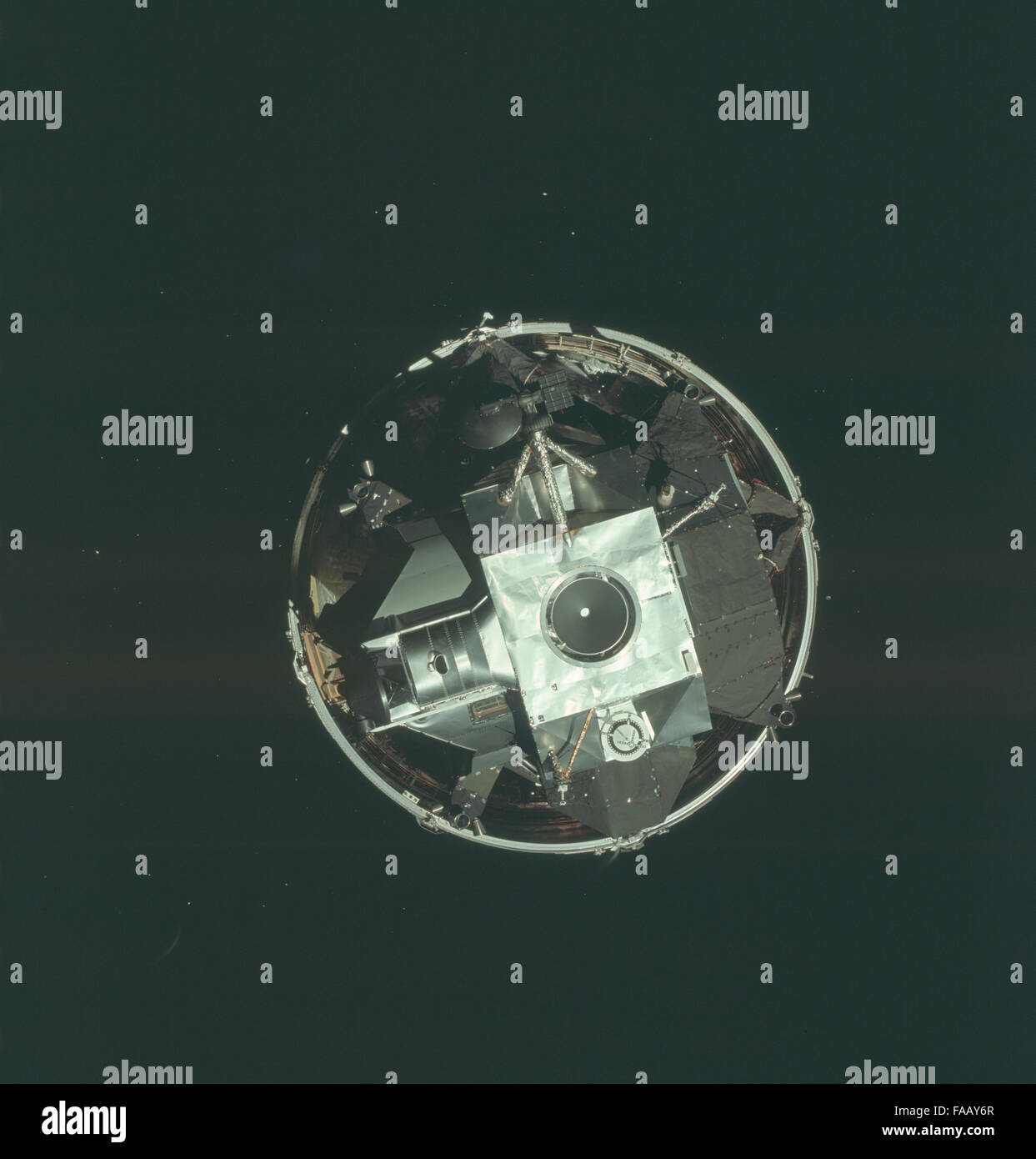Apollo 9, the third crewed mission of the Apollo program in 1969 ...
